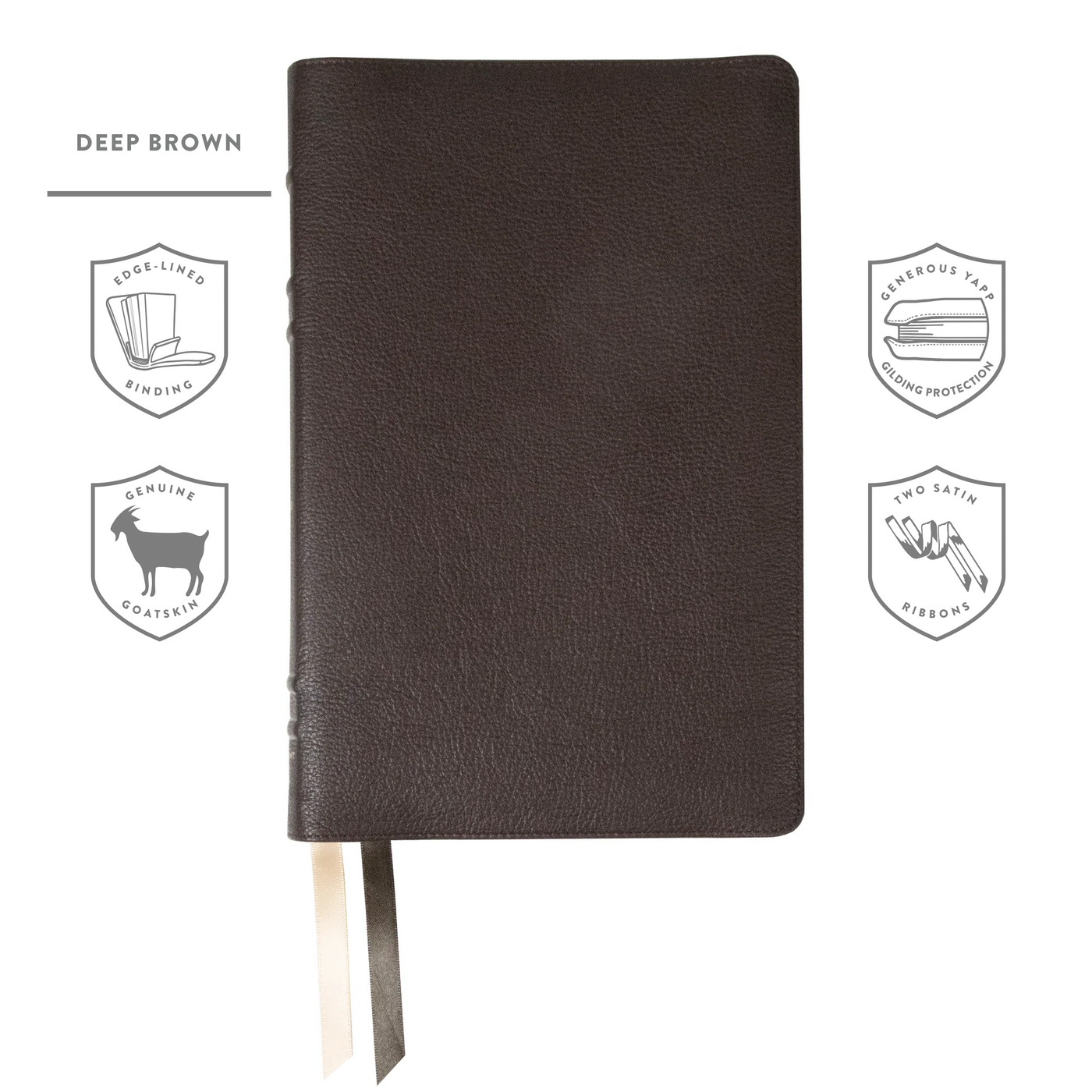 Legacy Standard Bible, 2 Column Verse-by-Verse - Edge-Lined Goatskin ...