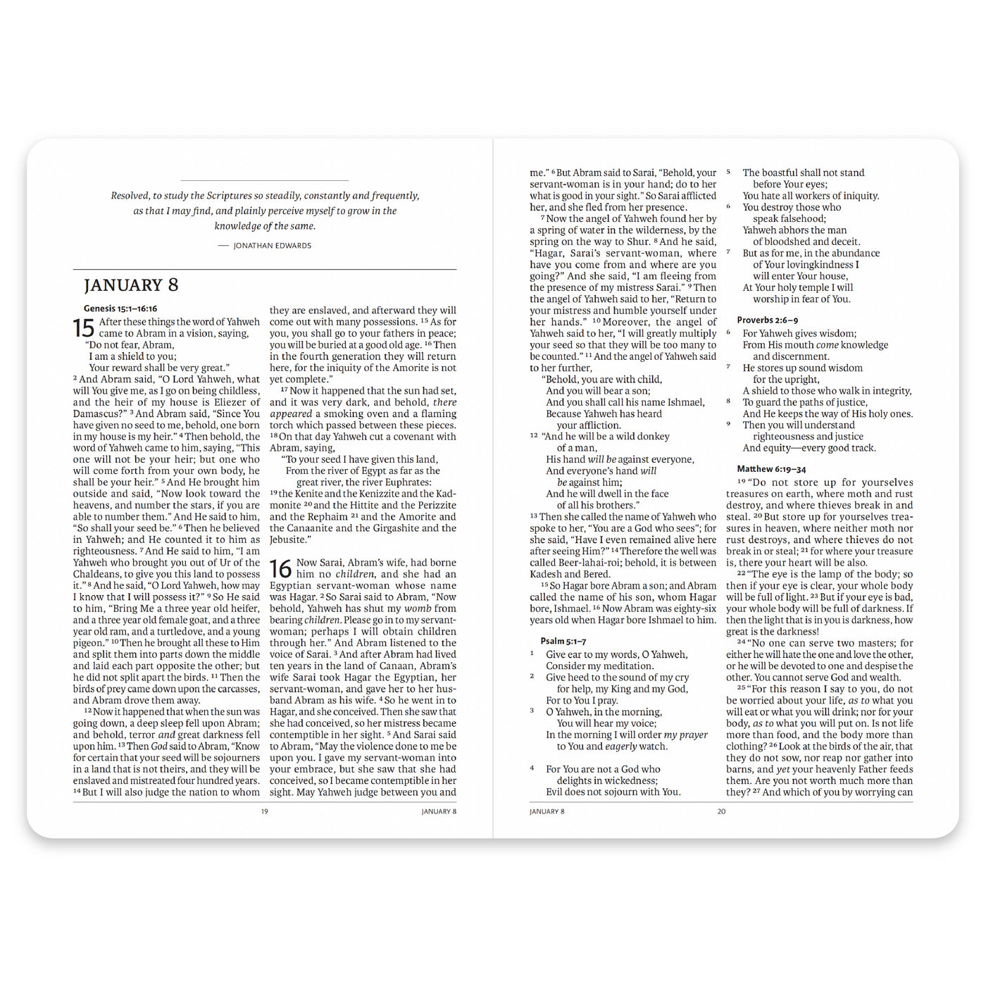 LSB Daily Reading Bible | Paste-Down Faux Leather — 316 Publishing
