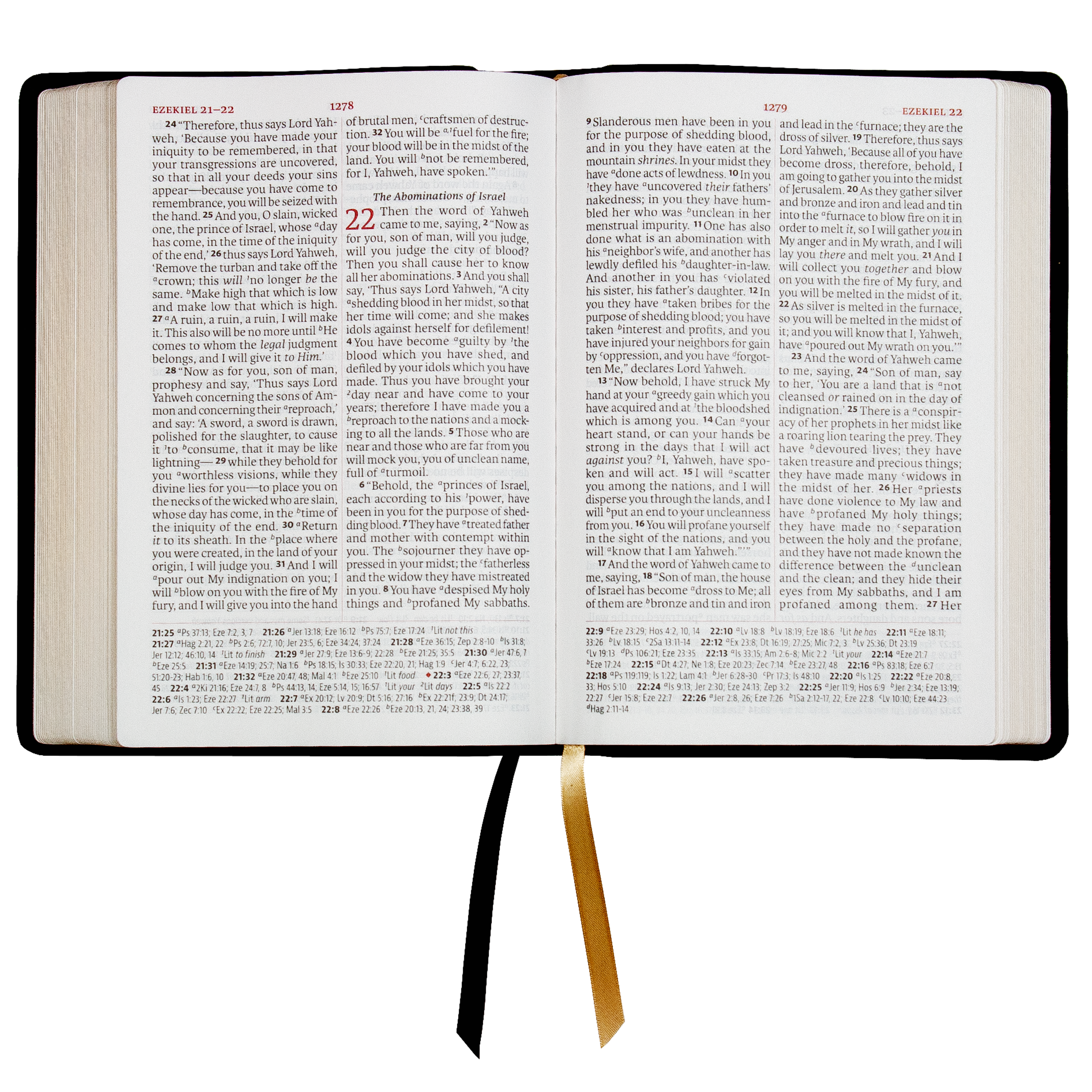 Legacy Standard Bible, Giant Print Reference Edition - Paste-Down Cowh ...