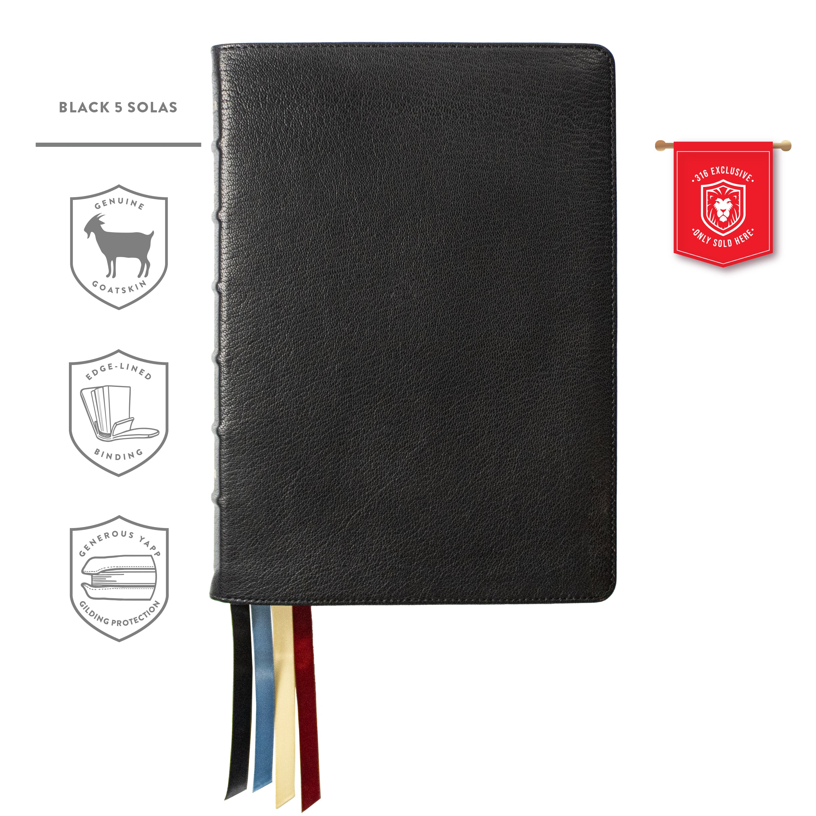 Legacy Standard Bible, MacArthur Study Bible - Edge-Lined Goatskin ...