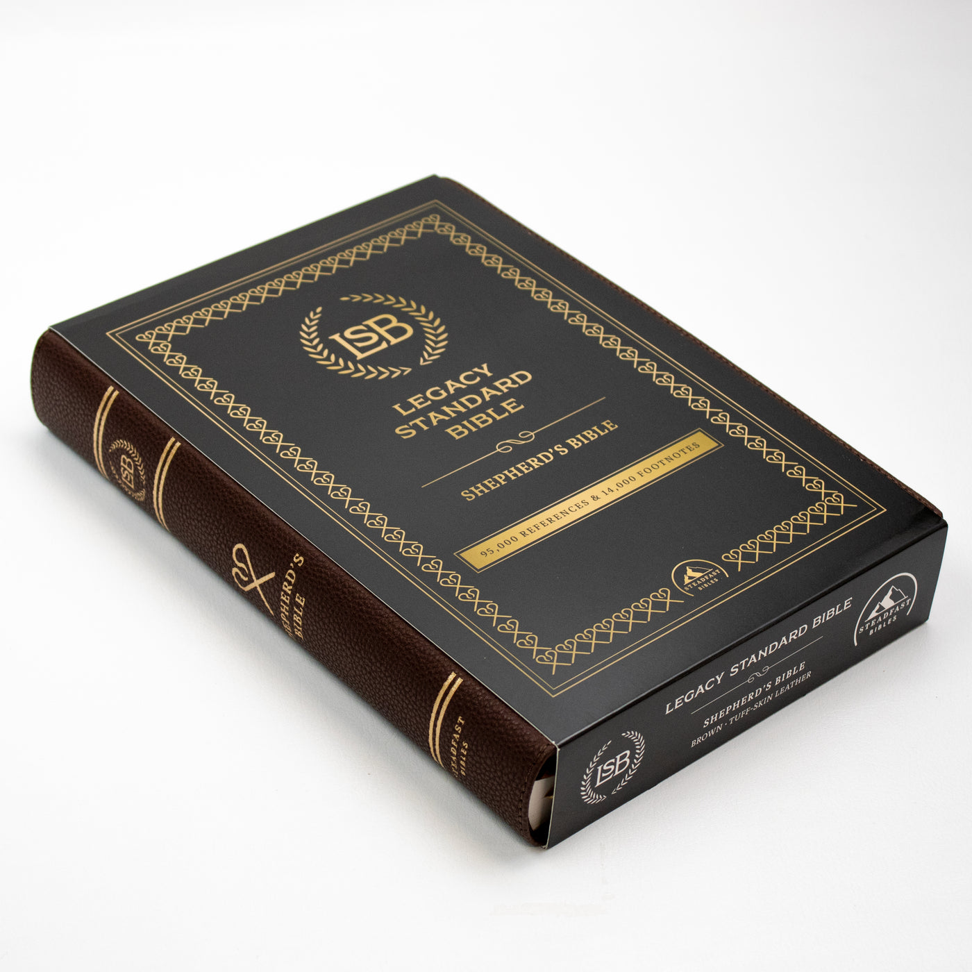 LSB Shepherd's Bible | Paste-Down Tuff-Skin Leather — 316 Publishing