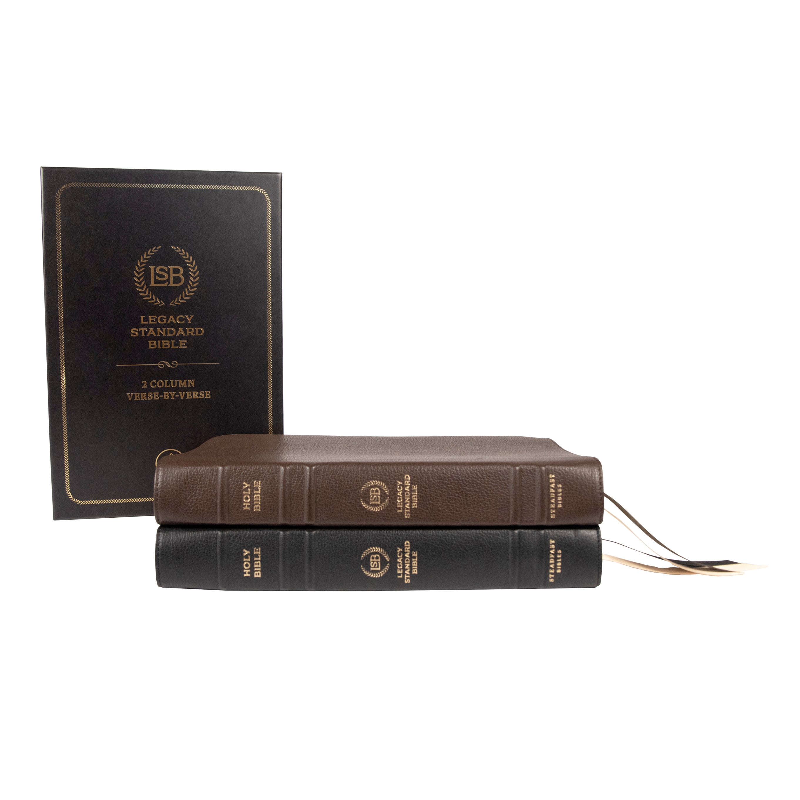 Legacy Standard Bible, 2 Column Verse-by-Verse - Edge-Lined Goatskin ...