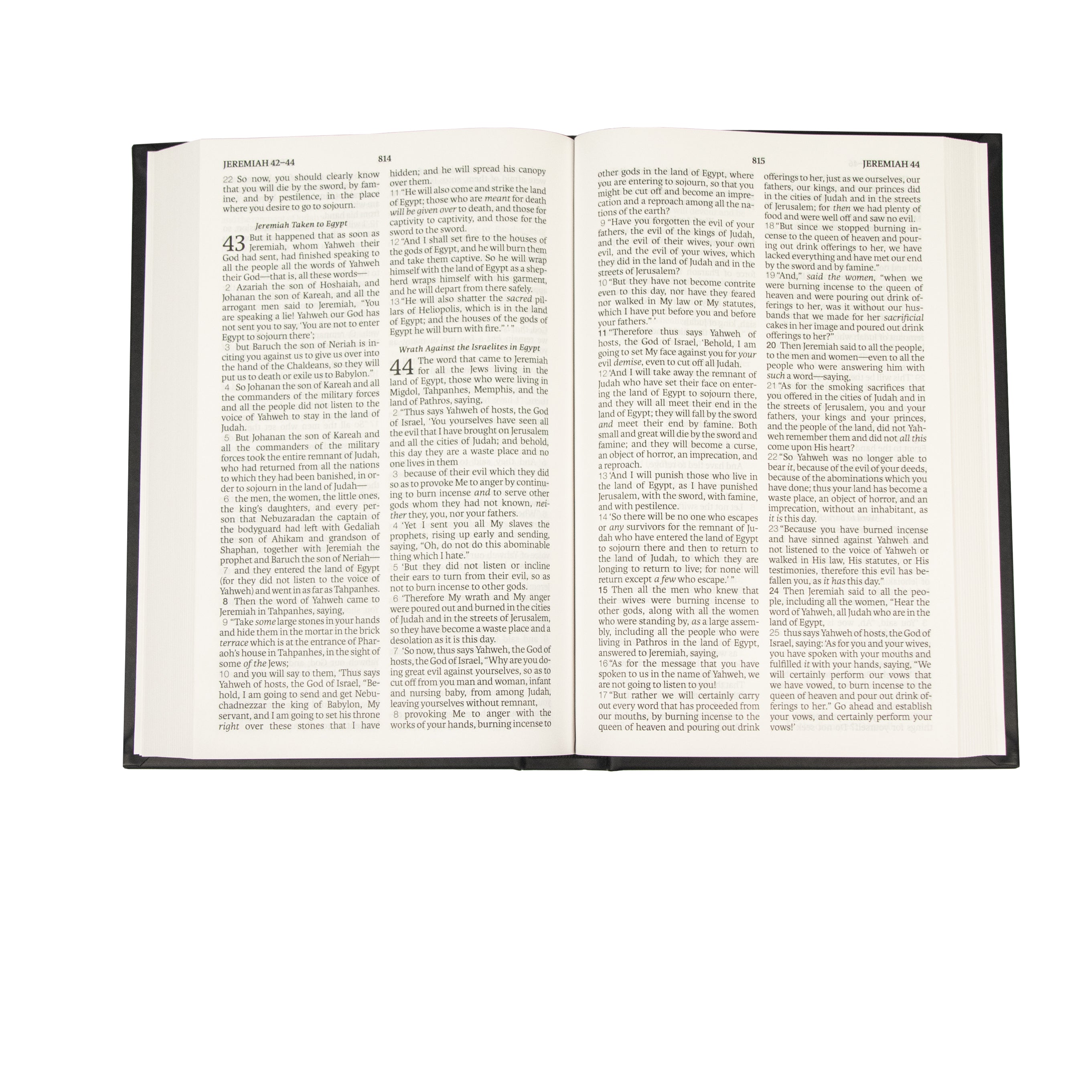Legacy Standard Bible, 2 Column Verse-by-Verse - Hardcover — 316 Publishing