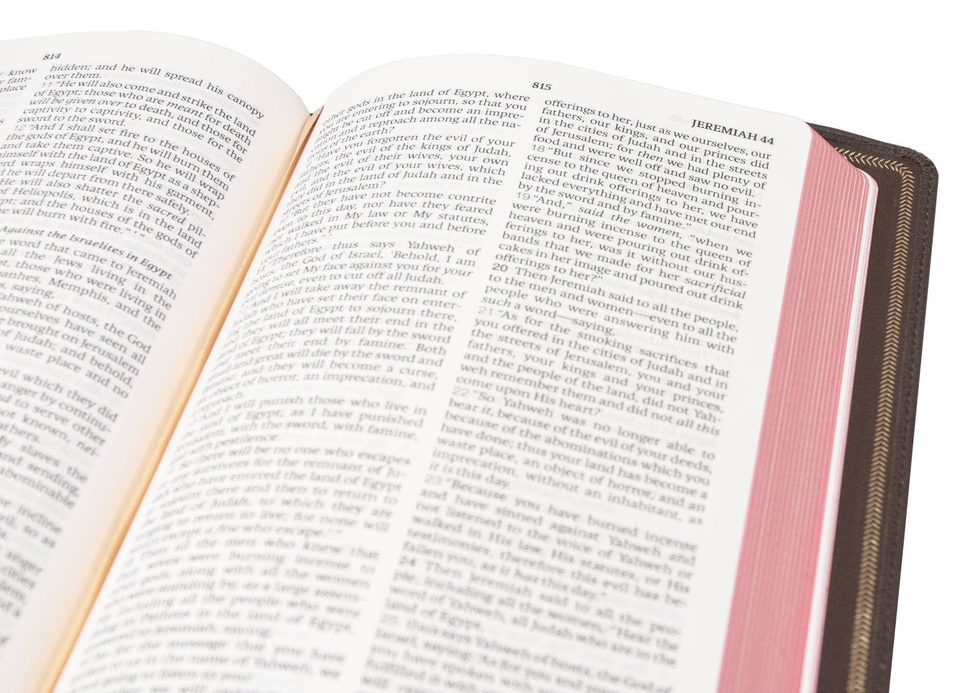 Legacy Standard Bible, 2 Column Verse-by-Verse - Edge-Lined Goatskin ...