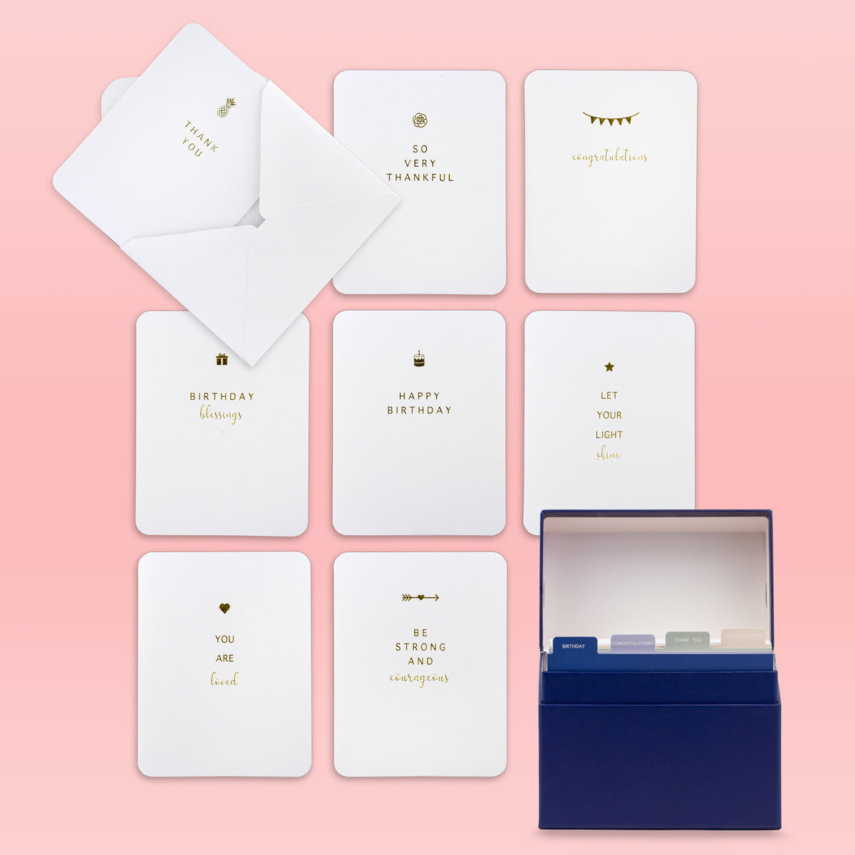 Gold Emblem Designs, Assorted All Occasion Cards with Scripture, Box o ...