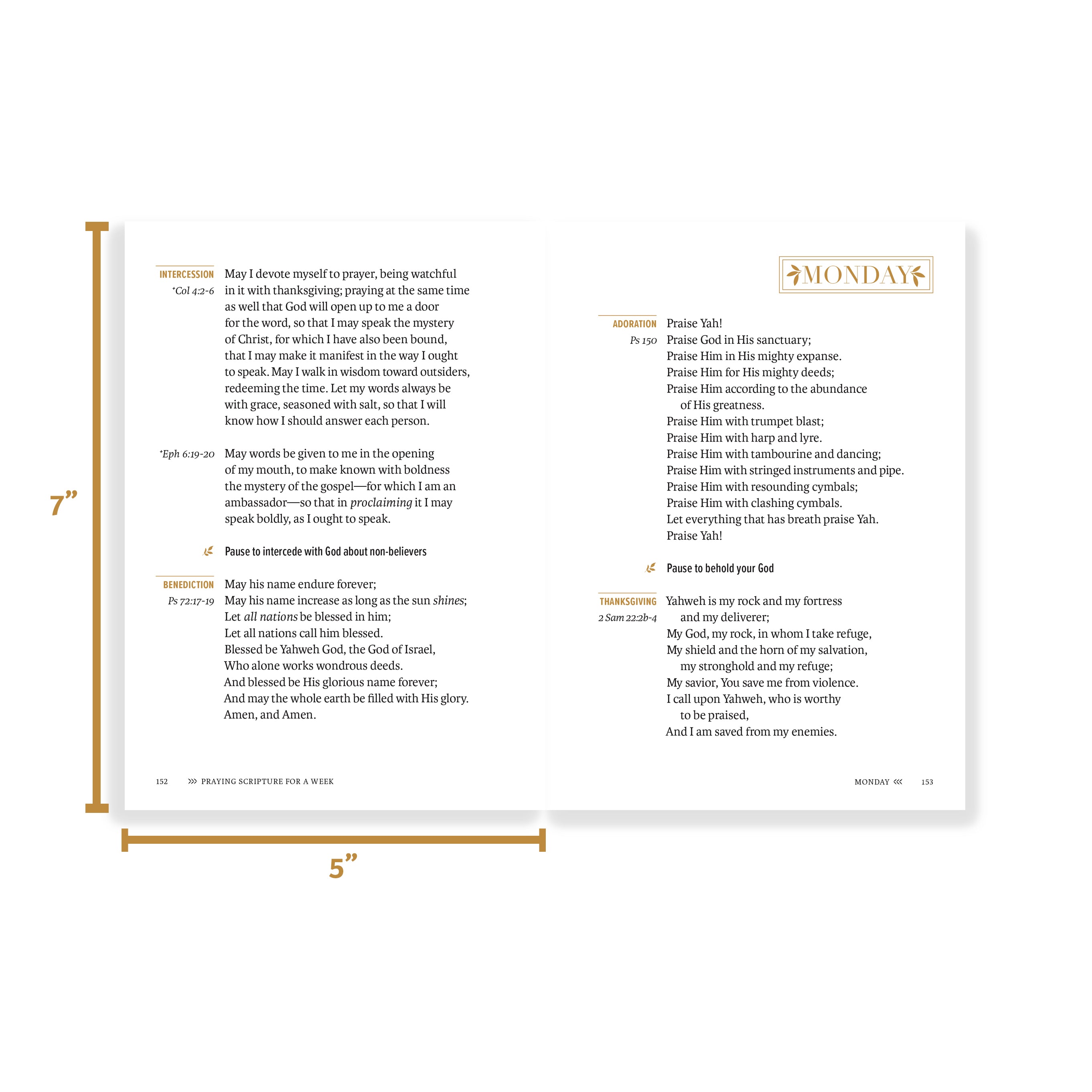 Handbook For Praying Scripture Featuring the Legacy Standard Bible ...