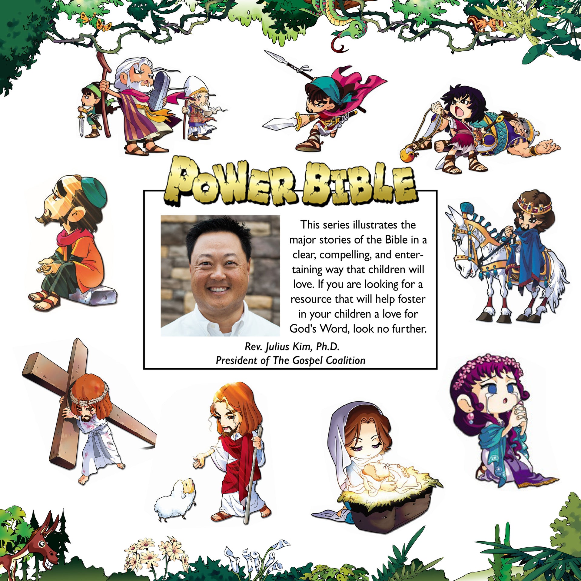 Power Bible #1-10 - Full Set - Kids Comic Bible - Green Egg Media — 316 ...