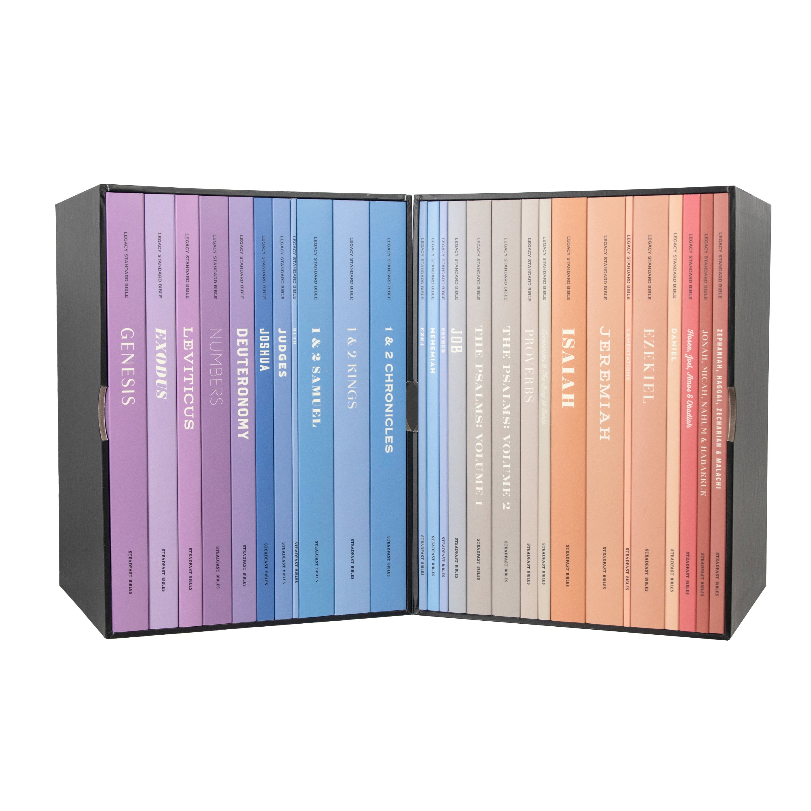 Legacy Standard Bible, Scripture Study Notebook - Old Testament Set ...
