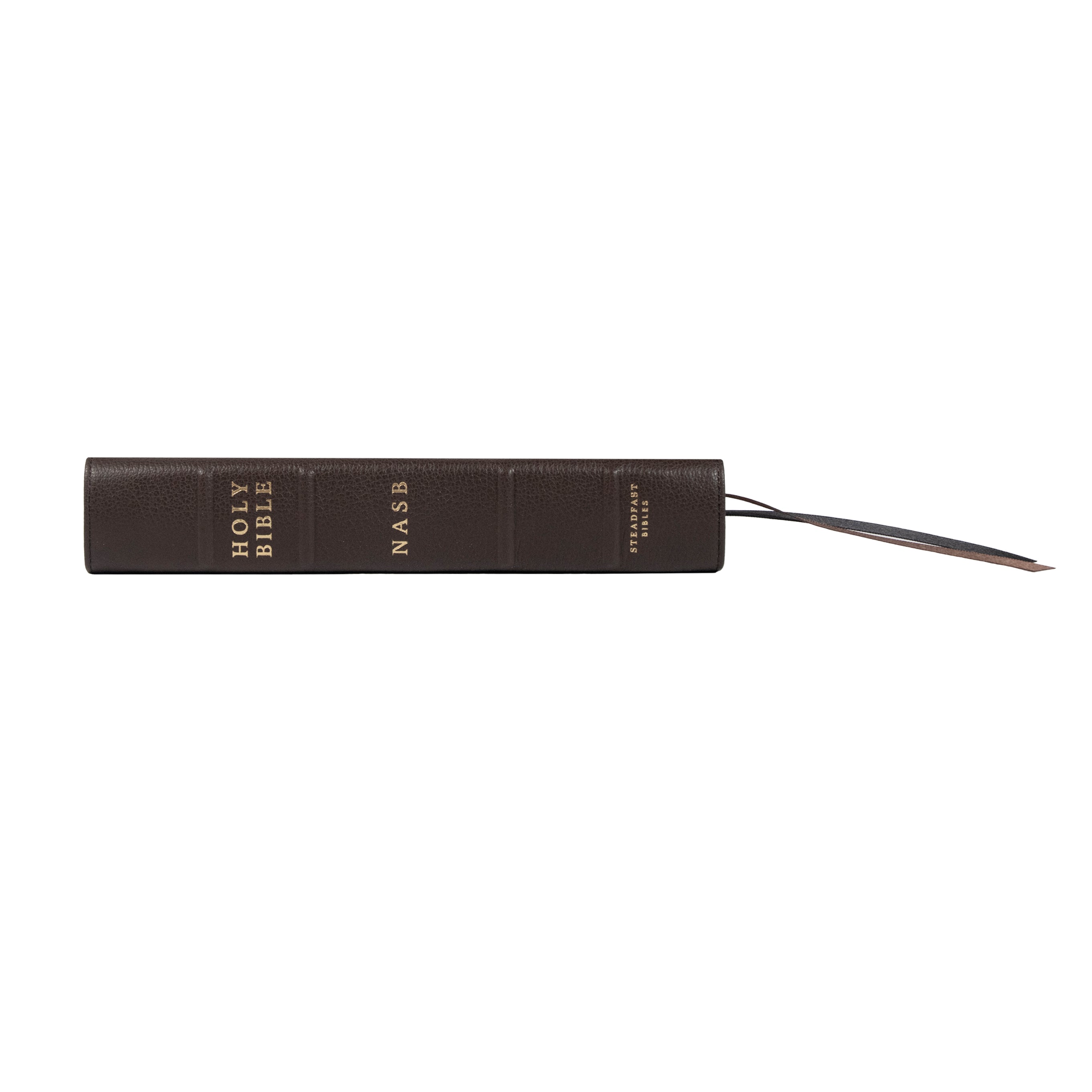 Steadfast Limited: NASB Large Print Compact - Edge-Lined Goatskin — 316 ...