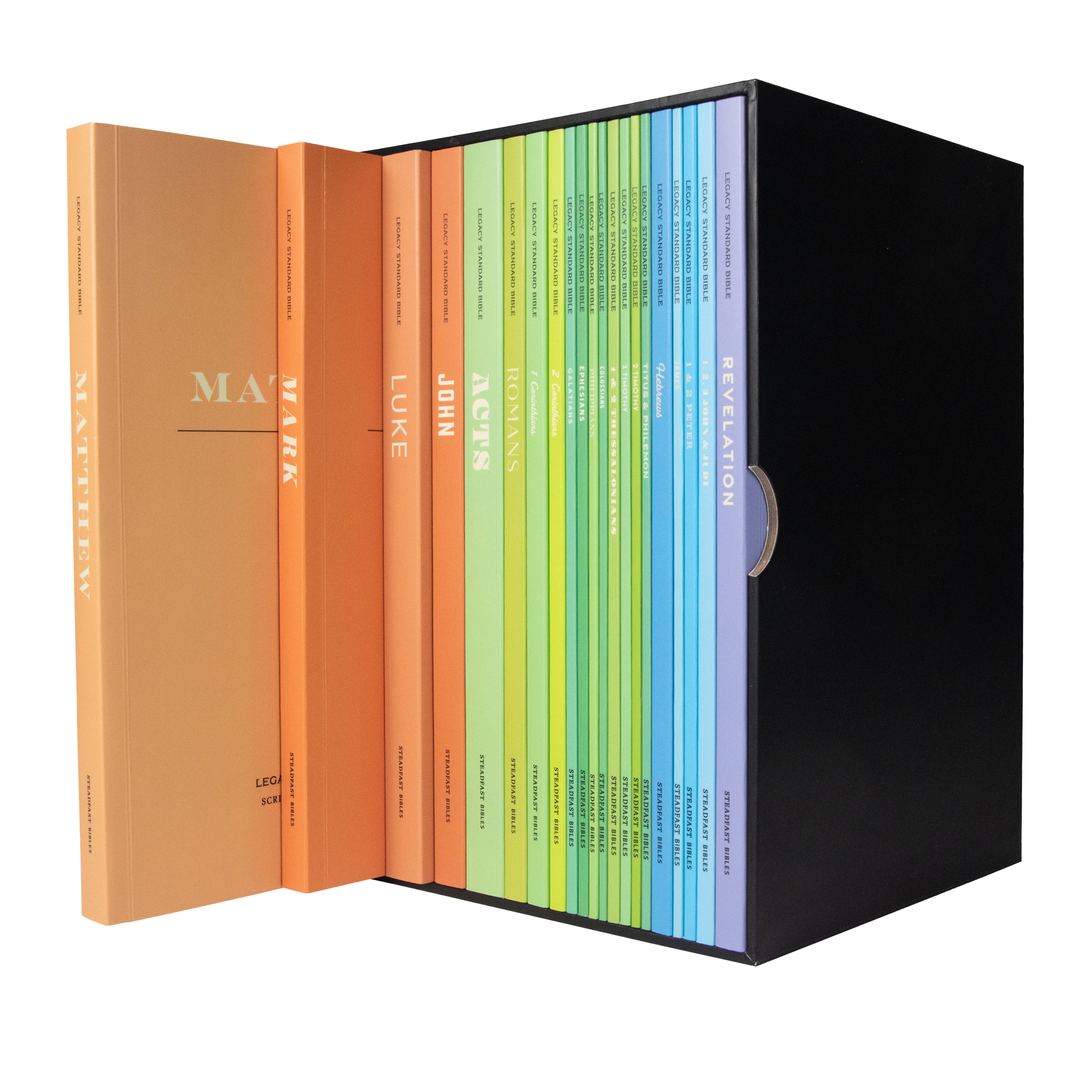 Legacy Standard Bible, Scripture Study Notebook - New Testament Set ...