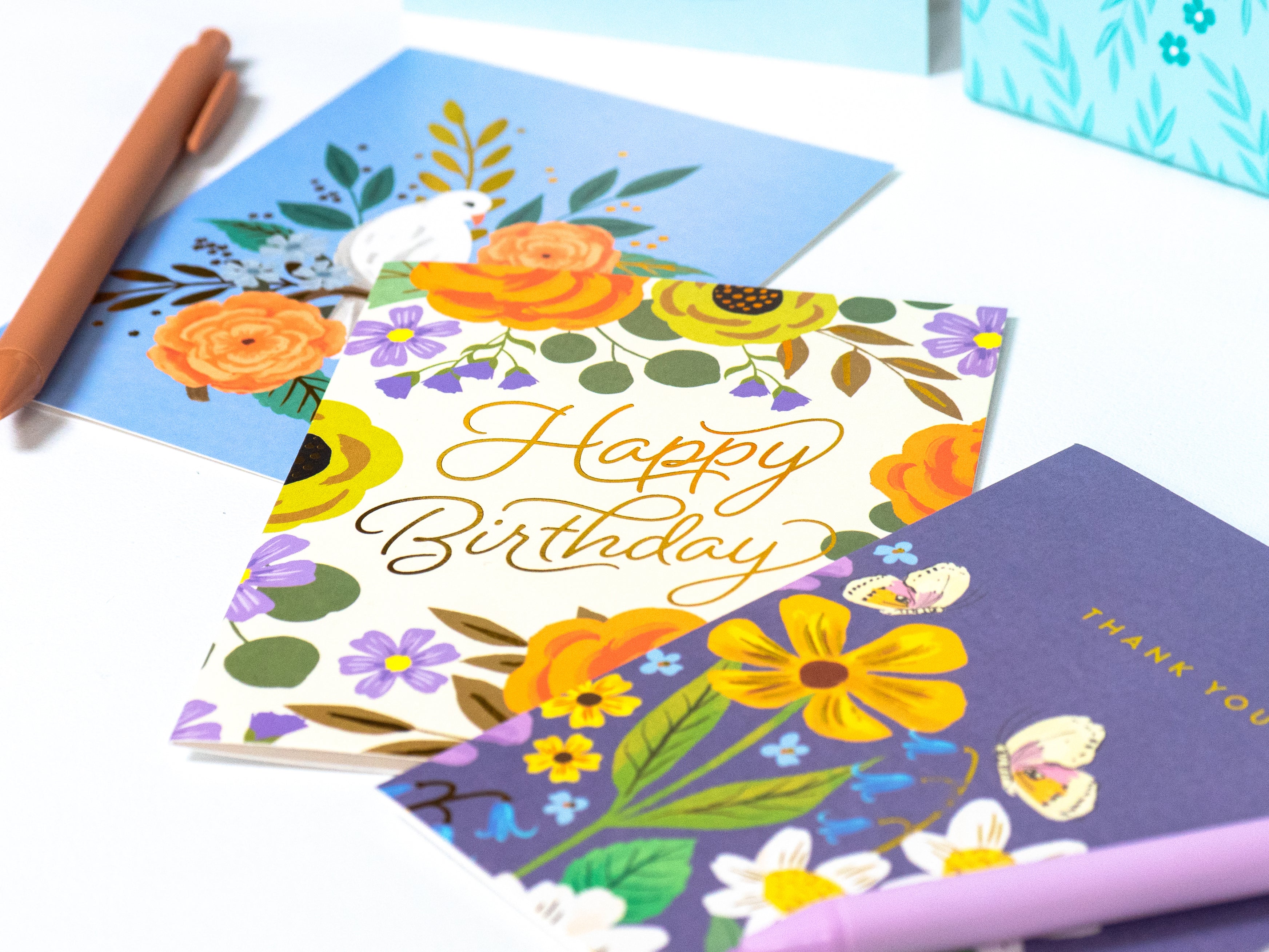 Bouquet of Blessings Greeting Card Set – Set of 20 — 316 Publishing